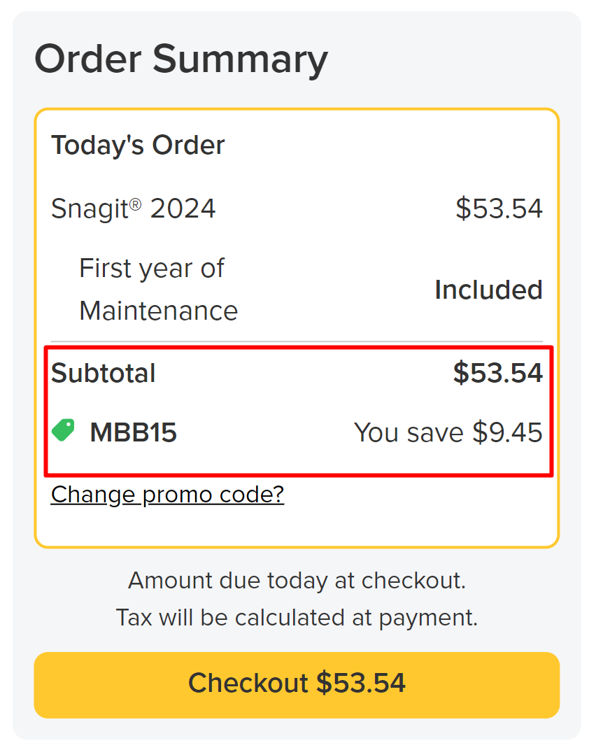 Snagit Coupon Code 2025: Upto 50% Off [100% Working]