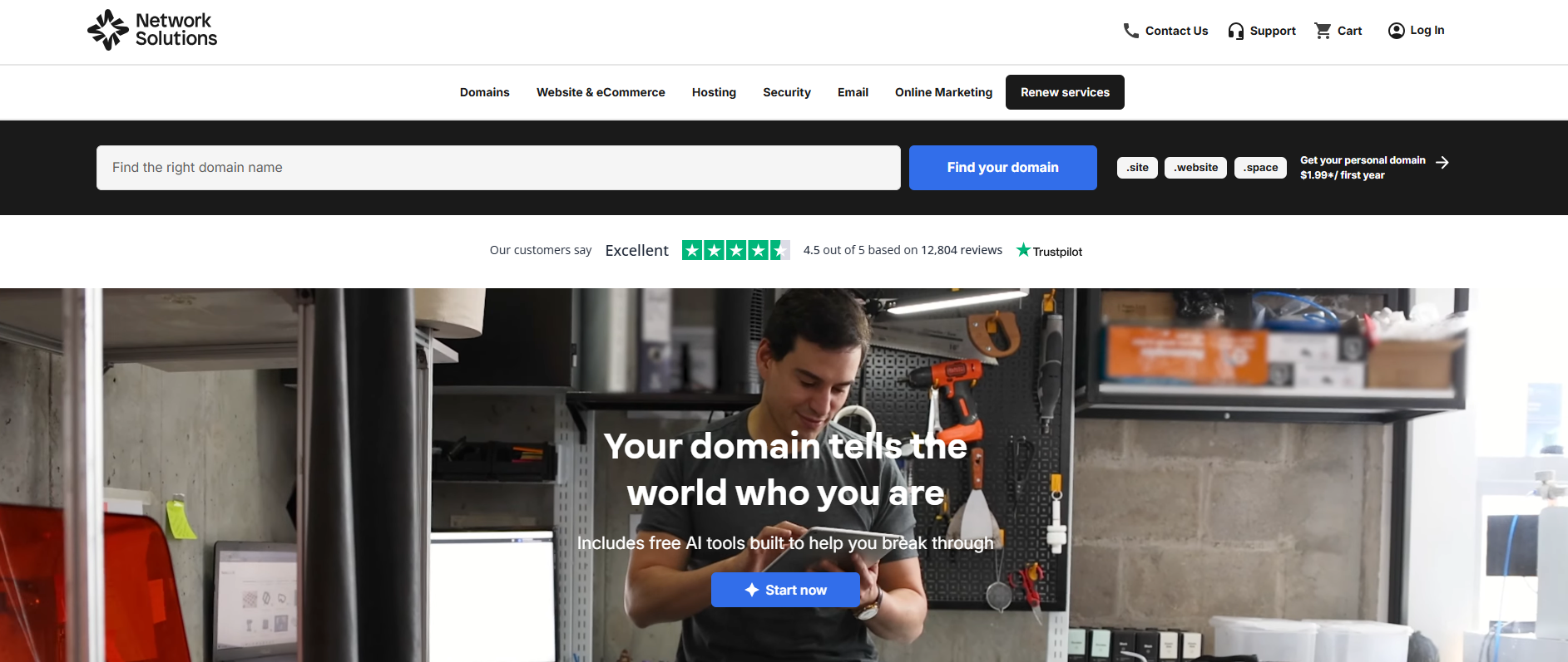 Network Solutions Review: Is It Best Hosting, Domain & AI Builder?